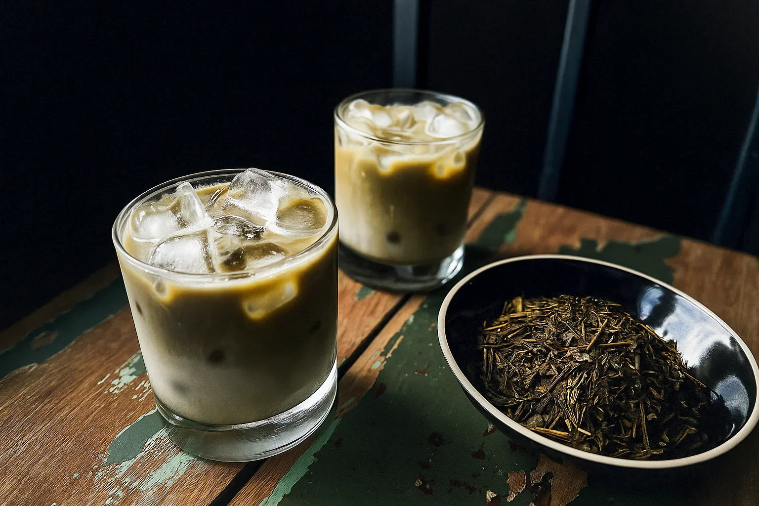 How to Make Iced Hojicha Latte (Dairy-Free & Vegan-Friendly Options Re ...